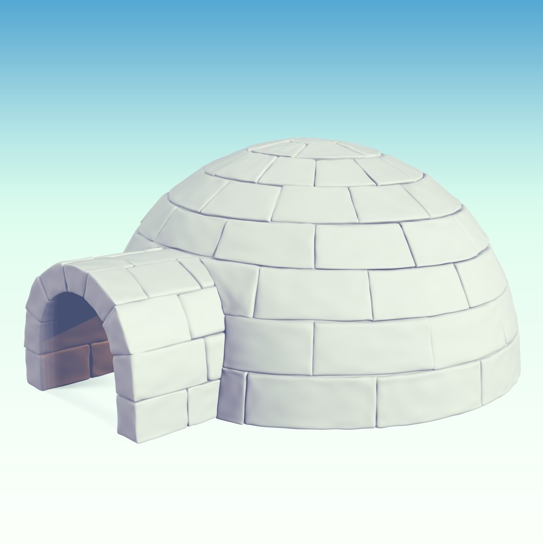 3D Igloo - TurboSquid 2234079
