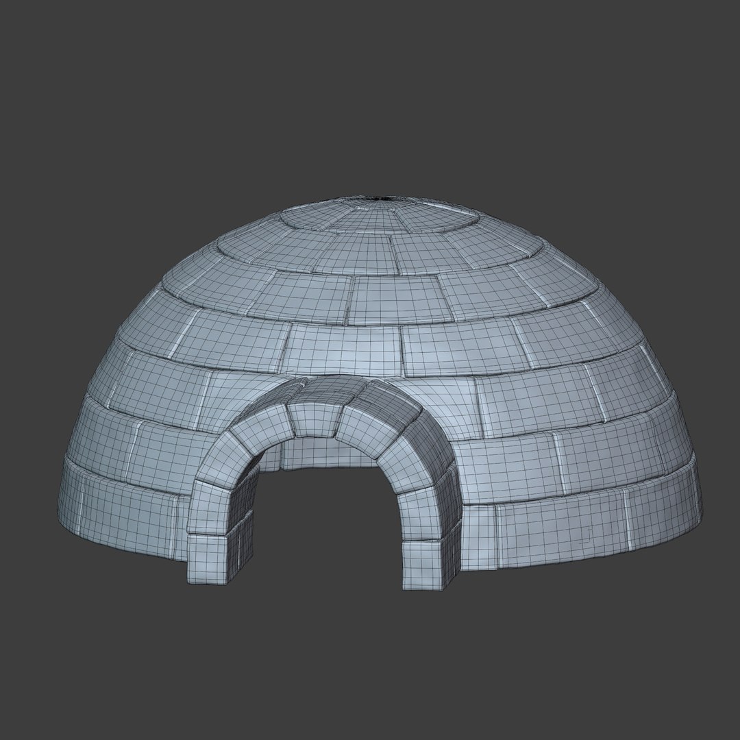 3D Igloo - TurboSquid 2234079