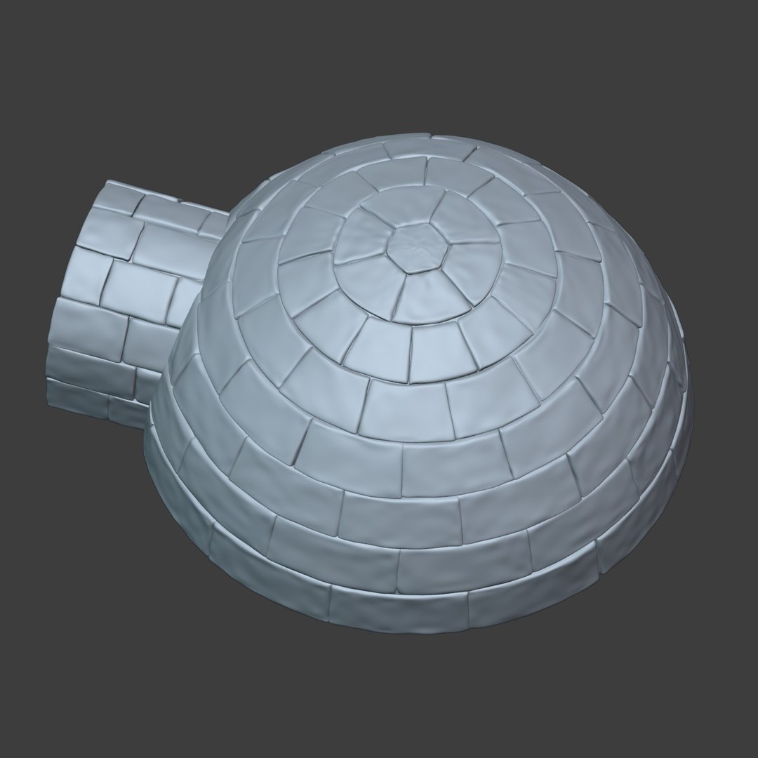 3D Igloo - TurboSquid 2234079