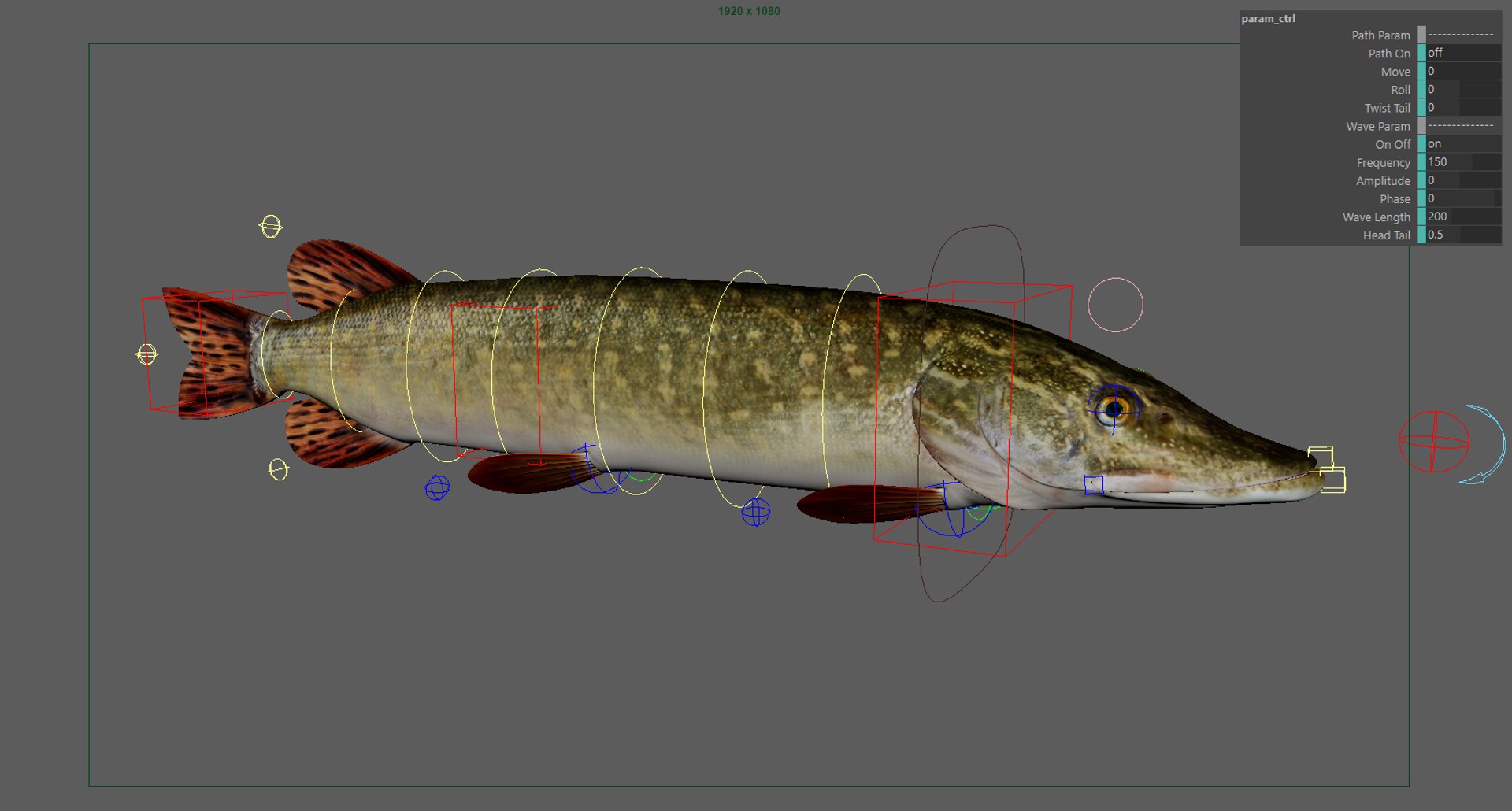 3D Pike Animated - TurboSquid 2359591