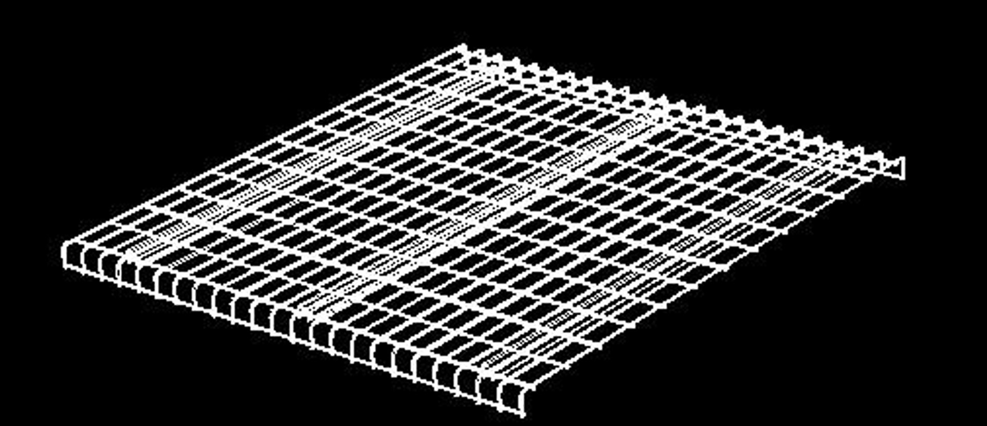 3d Wire Deck Model