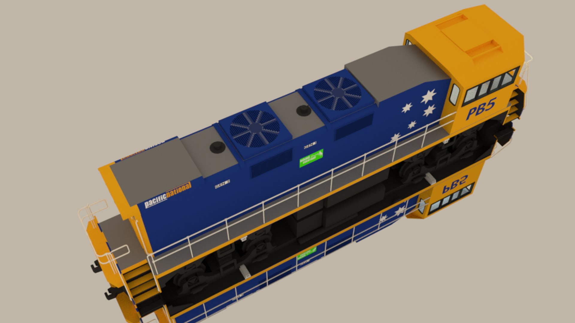 3D Nsw Pb Class Locomotive - TurboSquid 1278293
