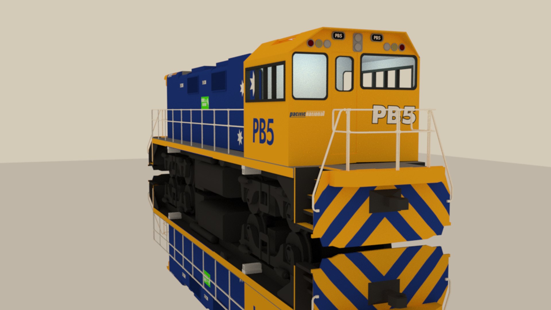 3D Nsw Pb Class Locomotive - TurboSquid 1278293
