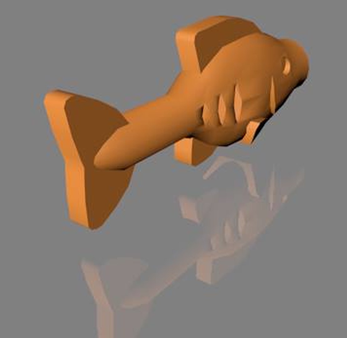 3d 3ds Lego Fish