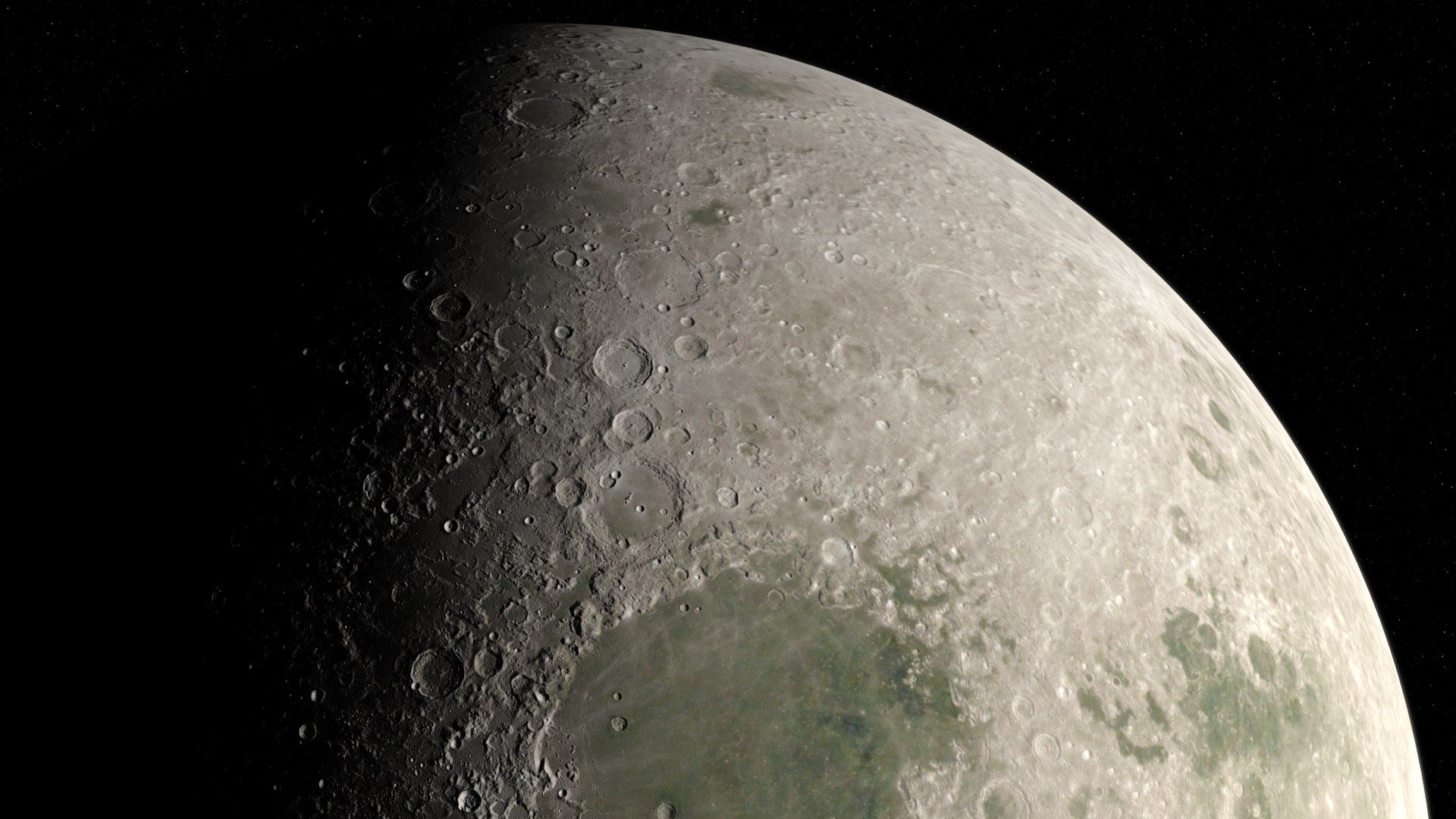 3ds Max Moon Real 23k