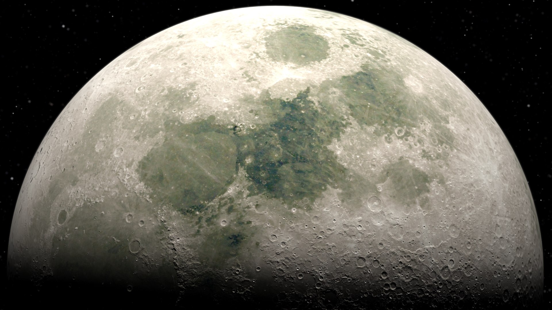 3ds Max Moon Real 23k