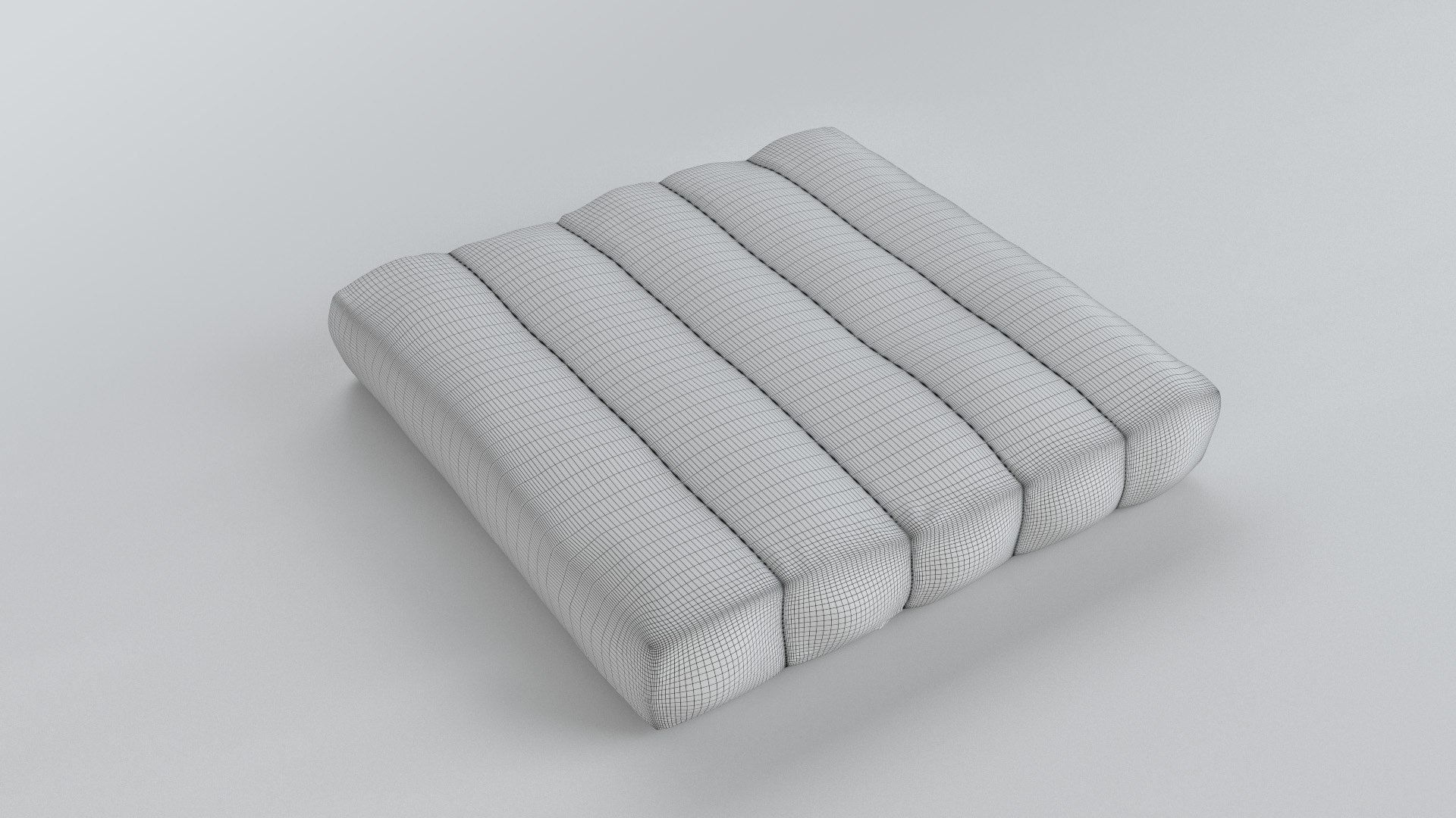 3D Thai Mattress Pillow 01 - TurboSquid 1415550