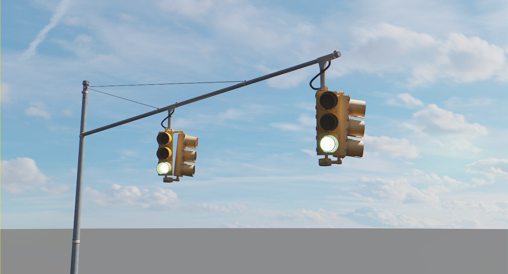 Traffic Light Corner 3D Model - TurboSquid 1383177