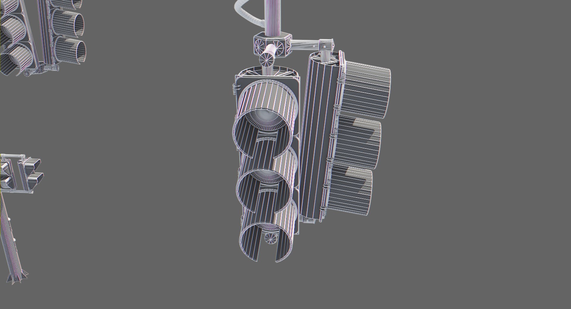 Traffic Light Corner 3D Model - TurboSquid 1383177