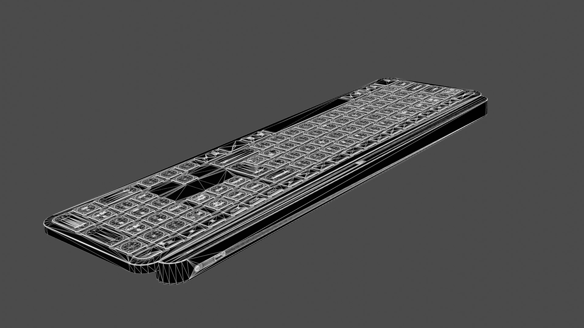 Mx Keys Keyboard 3D Model - TurboSquid 1782743