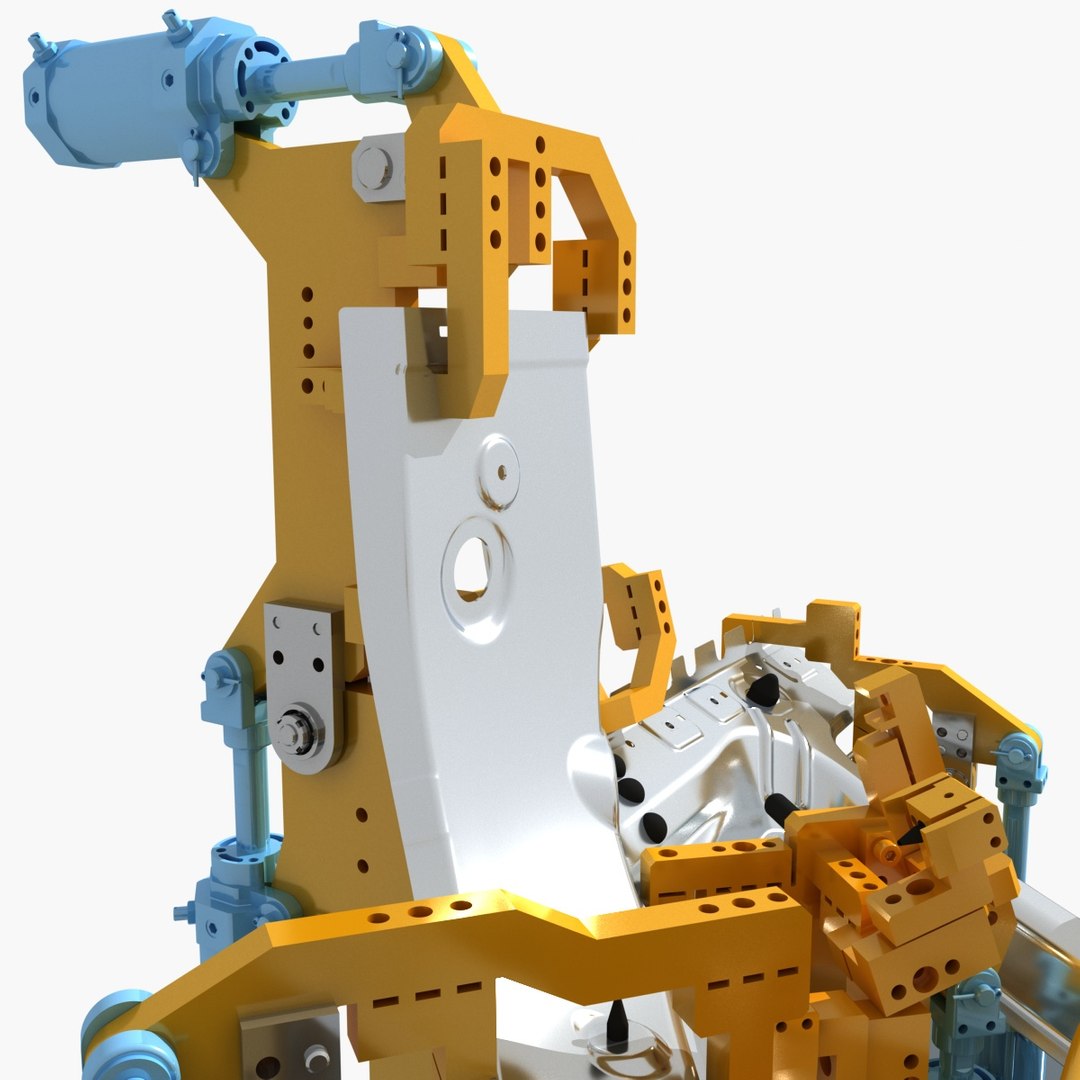 Industrial Equipment 40 -Car Side Panel Welding Positioning Fixture ...