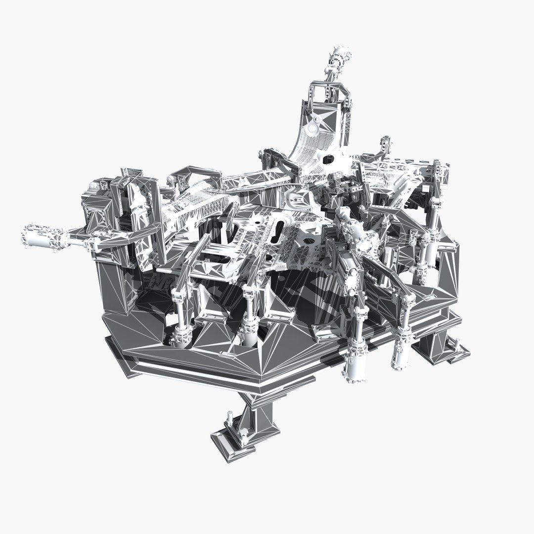 Industrial Equipment 40 -Car Side Panel Welding Positioning Fixture ...