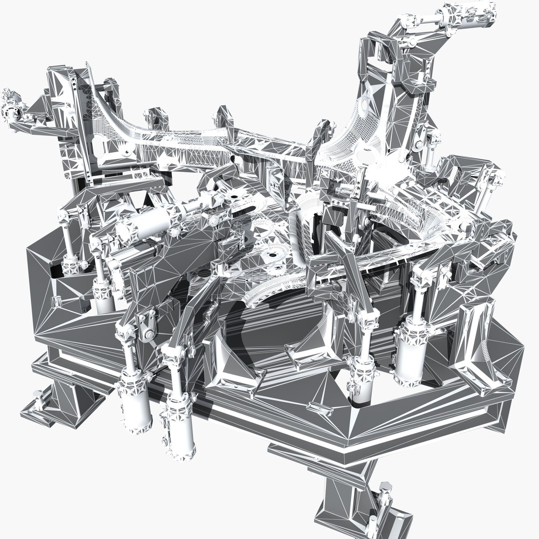 Industrial Equipment 40 -Car Side Panel Welding Positioning Fixture ...