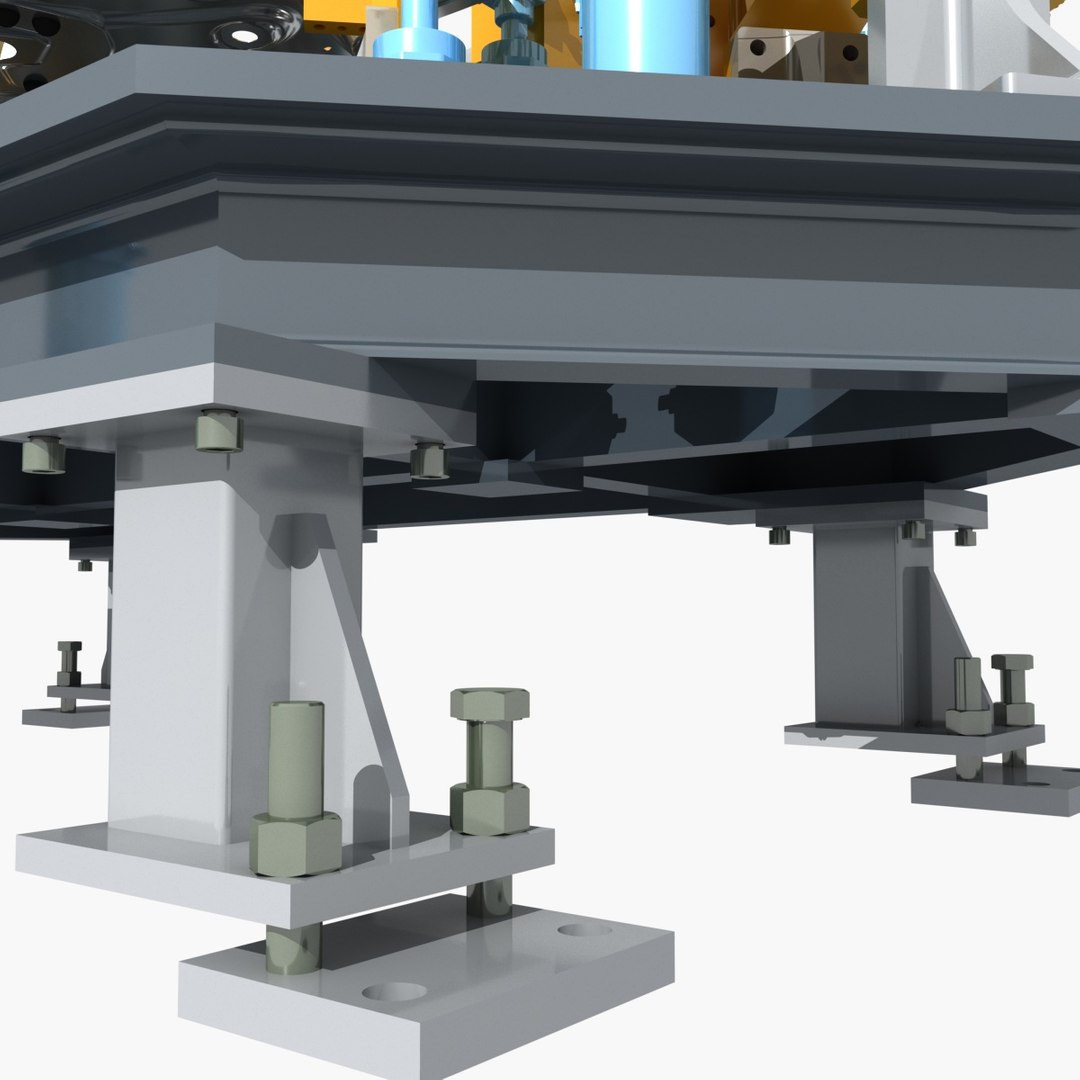 Industrial Equipment 40 -Car Side Panel Welding Positioning Fixture ...