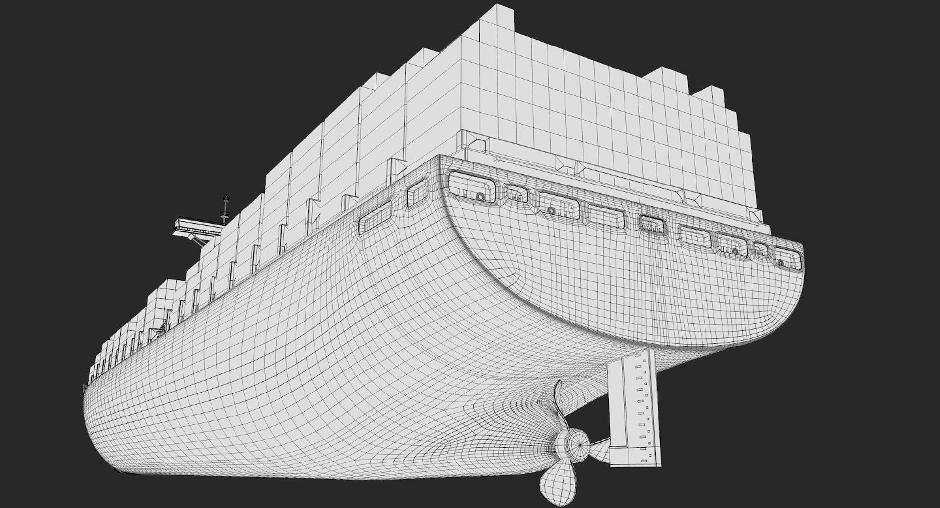 Container Ship Maersk 3D Model - TurboSquid 1348506