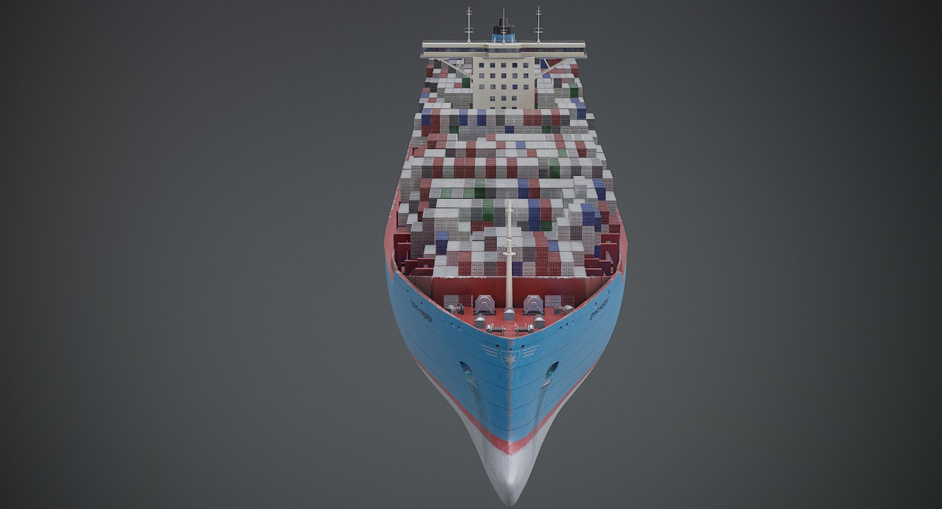 Container Ship Maersk 3D Model - TurboSquid 1348506