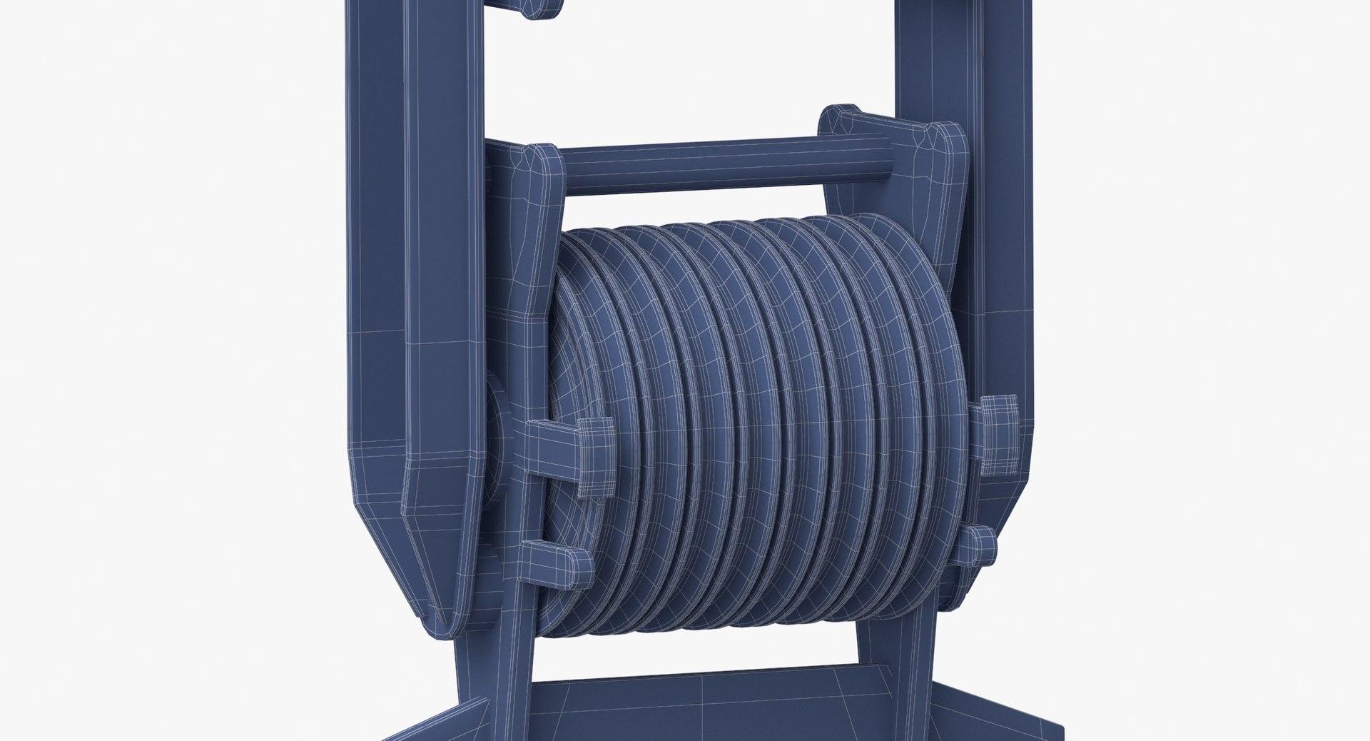3D Crane Spool Connector White Model - TurboSquid 1684664