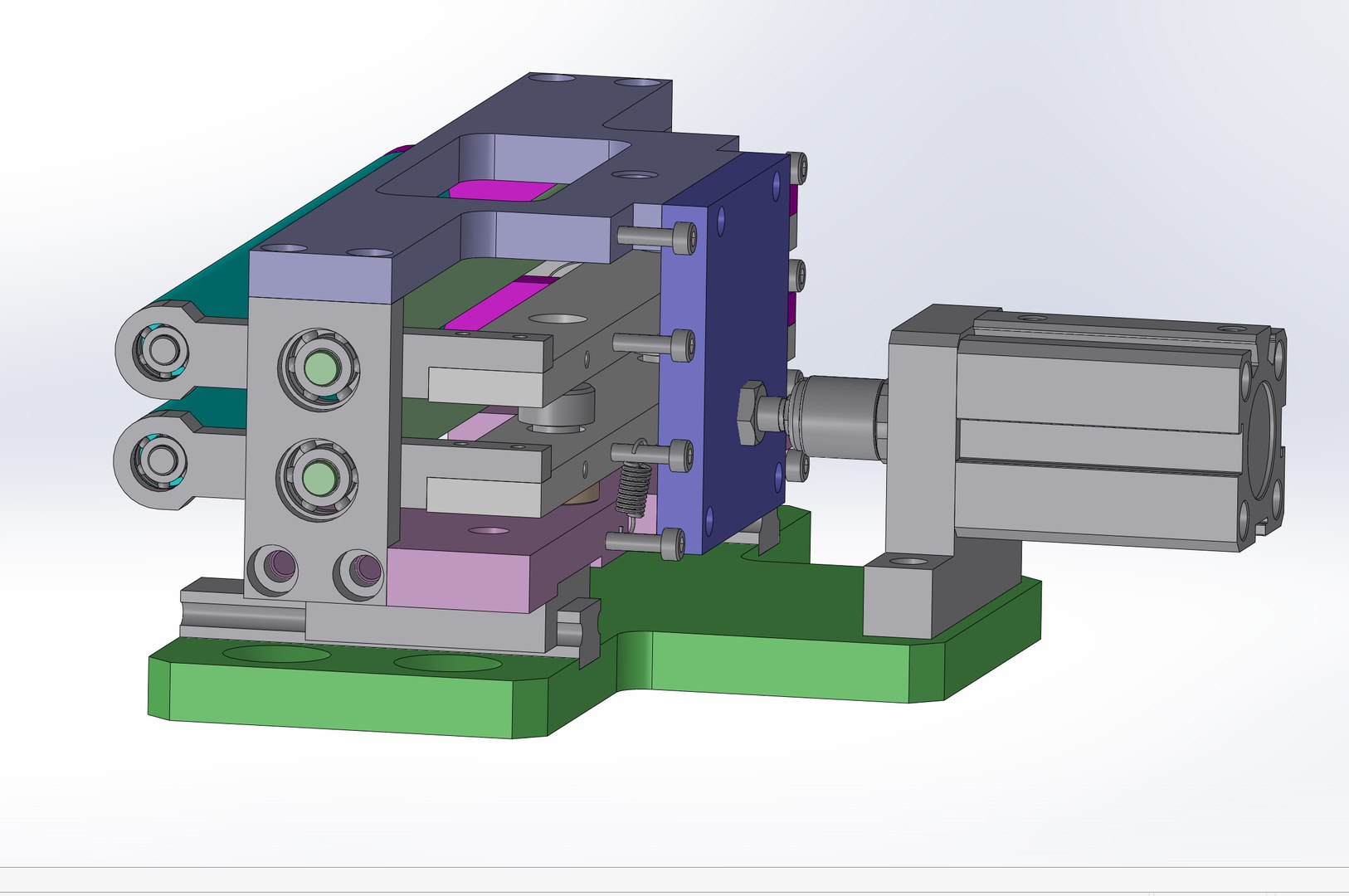 Automation Roll Angle Adjustment Mechanism 3D Model - TurboSquid 1874622