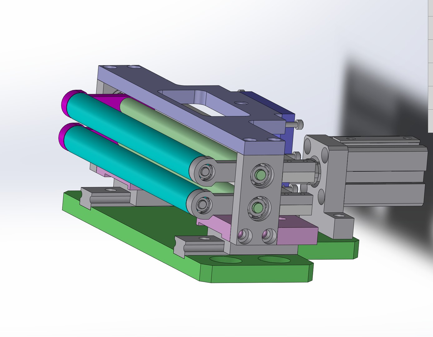 Automation Roll Angle Adjustment Mechanism 3D Model - TurboSquid 1874622