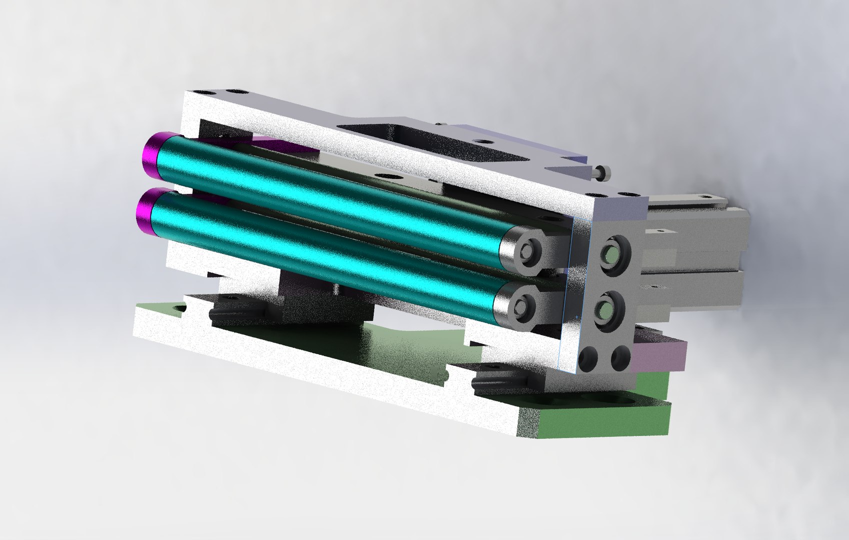Automation Roll Angle Adjustment Mechanism 3D Model - TurboSquid 1874622
