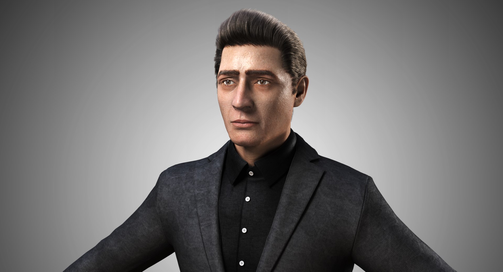 Realistic man 3D - TurboSquid 1402282