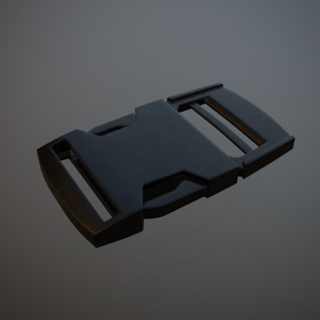 3d Model Snap Buckles