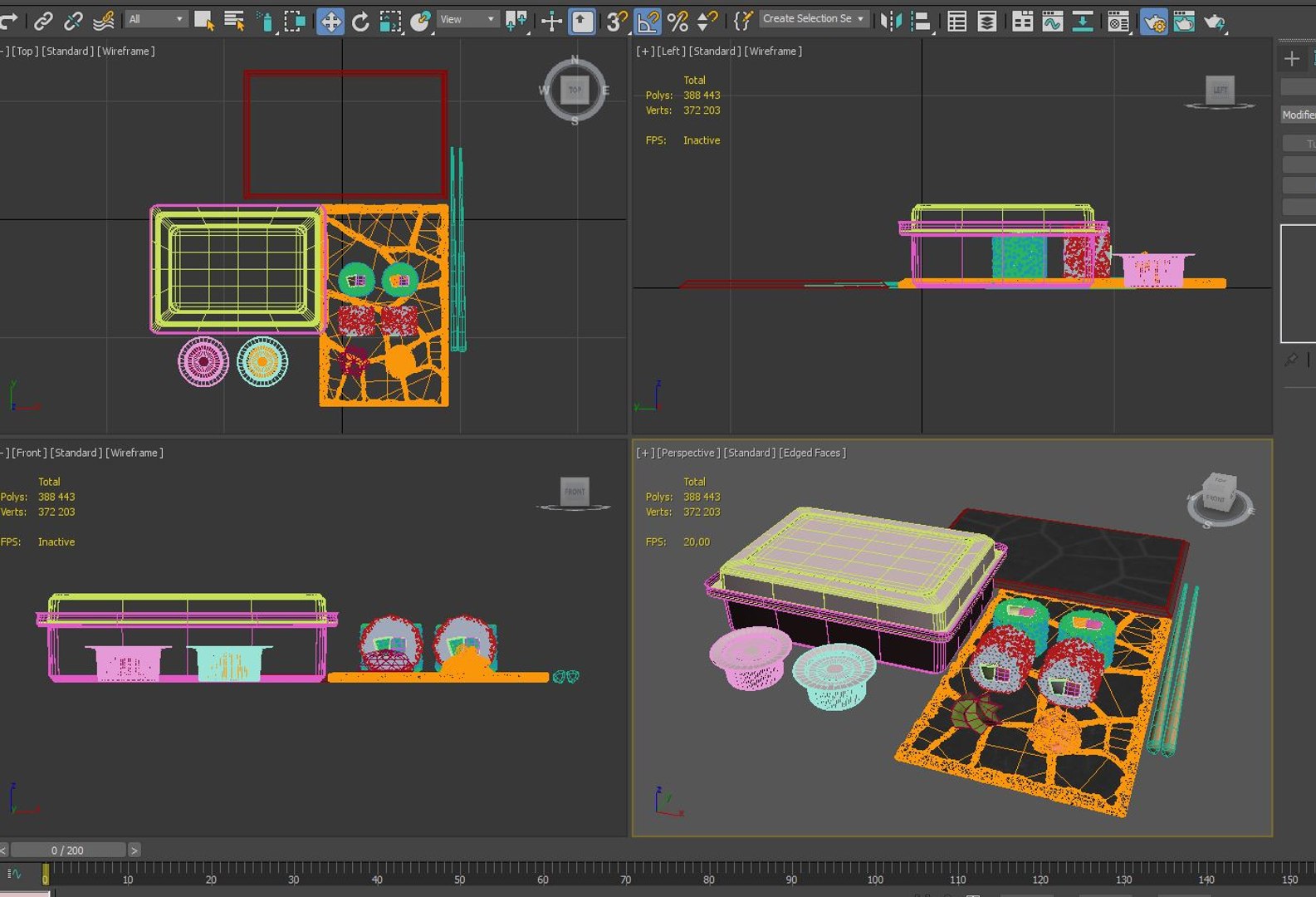 3D Roll Set - TurboSquid 1719666