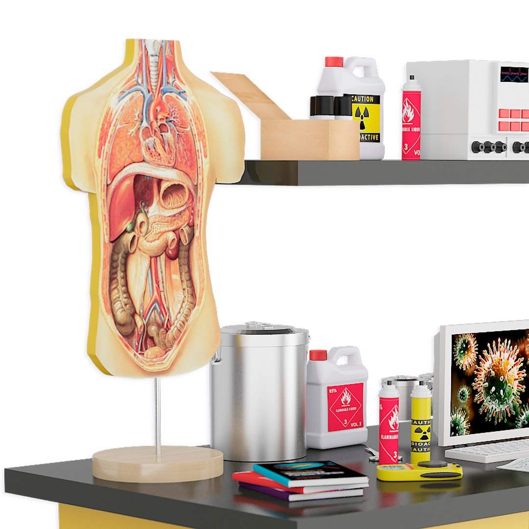 3D Medical Laboratory Equipment Model - TurboSquid 1533880