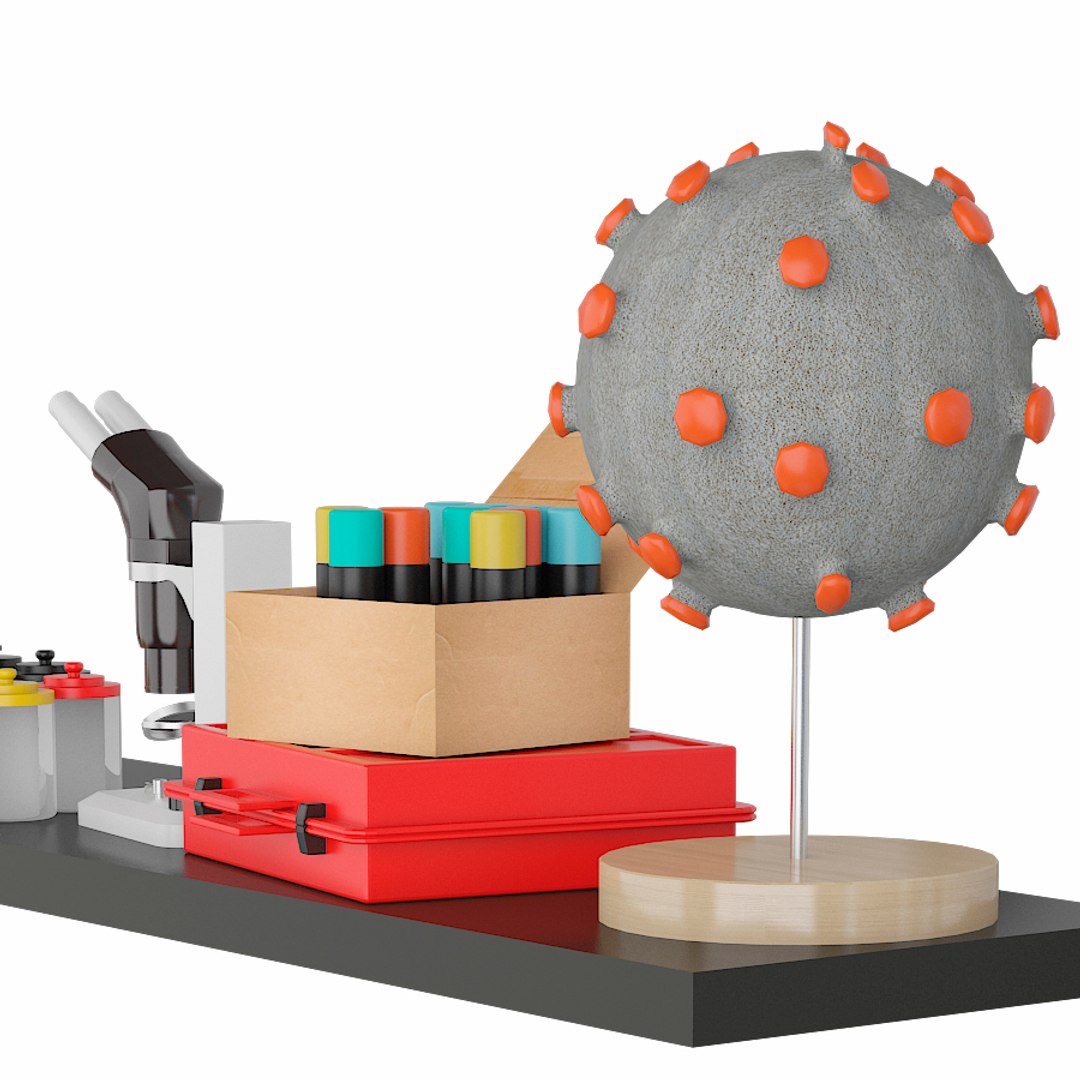 3D Medical Laboratory Equipment Model - TurboSquid 1533880