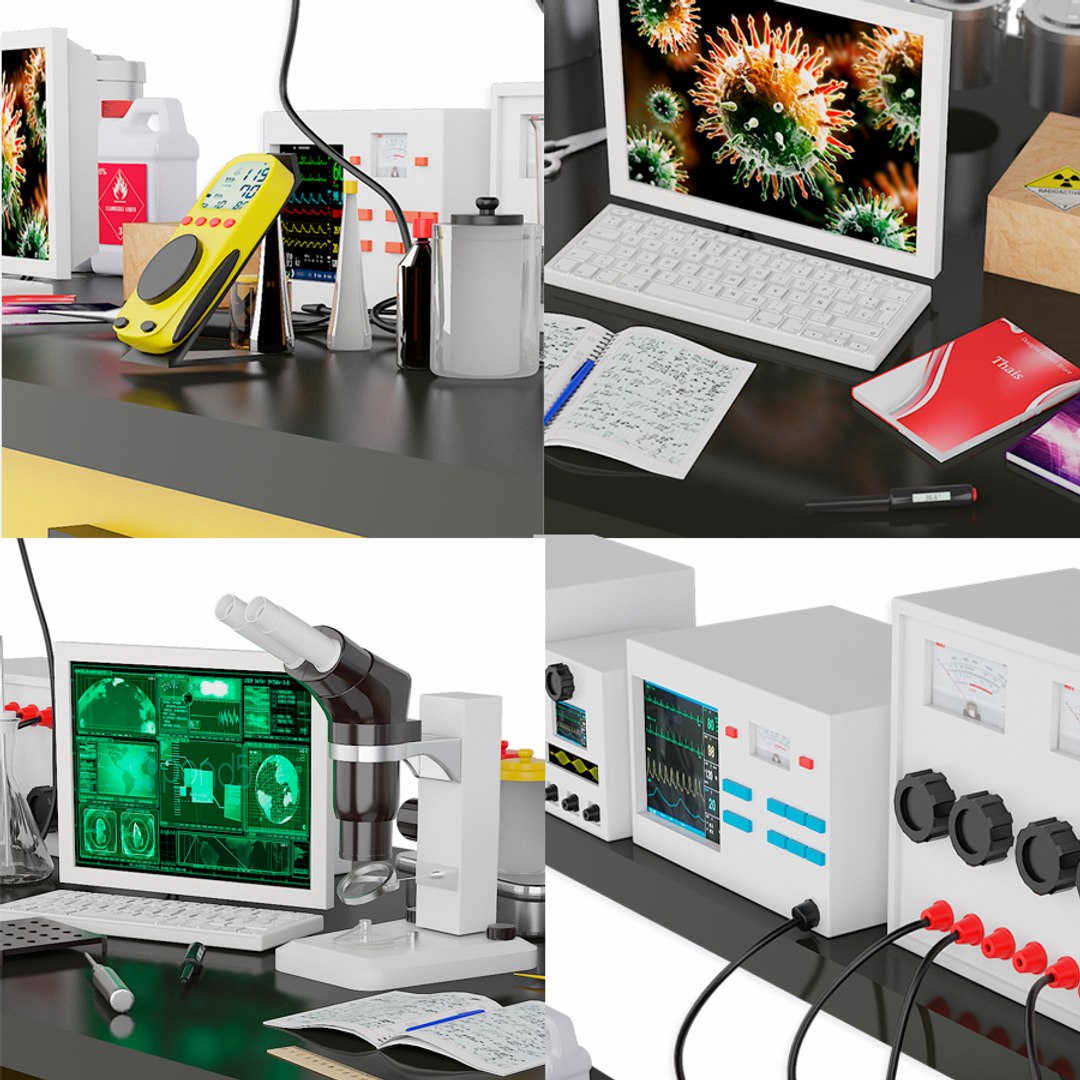 3D Medical Laboratory Equipment Model - TurboSquid 1533880