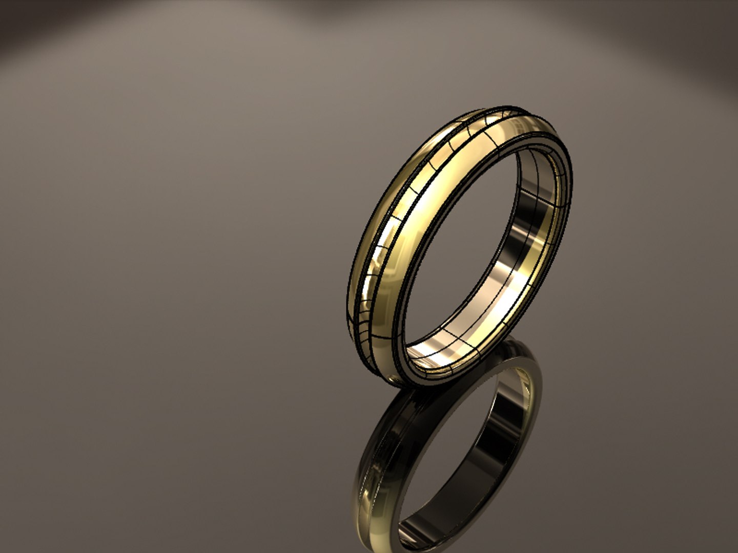 3D Groove Ring - TurboSquid 1593781