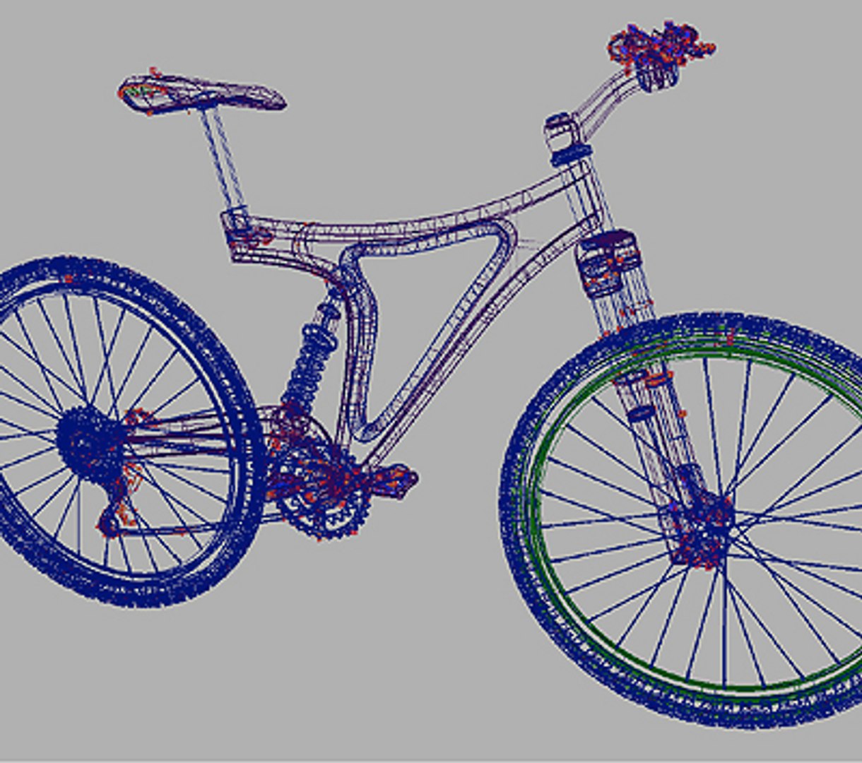 Mountain Bike Studiotools 3d Model