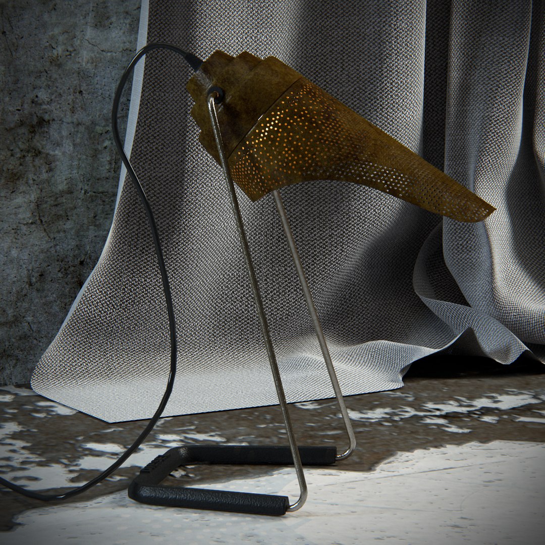 perf table lamp diesel 3d model
