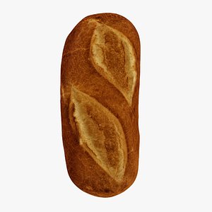 3d bread model
