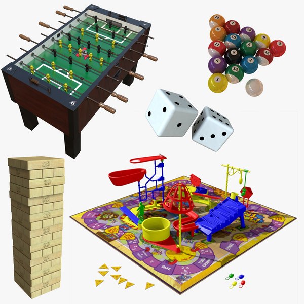 modelo 3d Paquete de juego Dynamics - TurboSquid 1142327