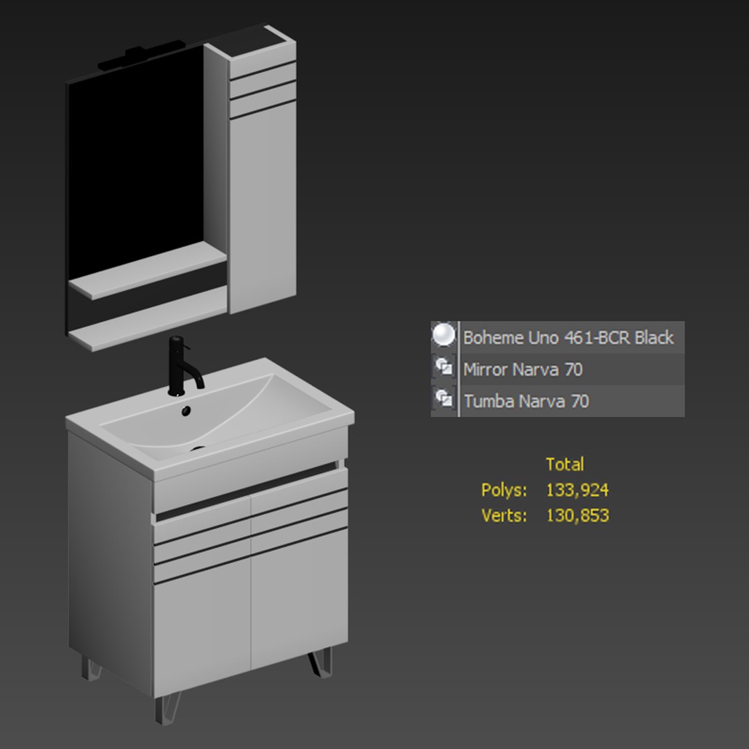 Comforty Narva 70 3D Model - TurboSquid 2192911