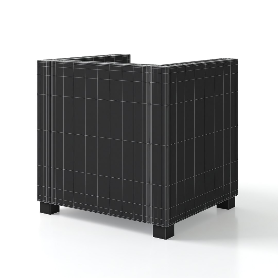 3D Rattan Garden Armchair Model - TurboSquid 1738136