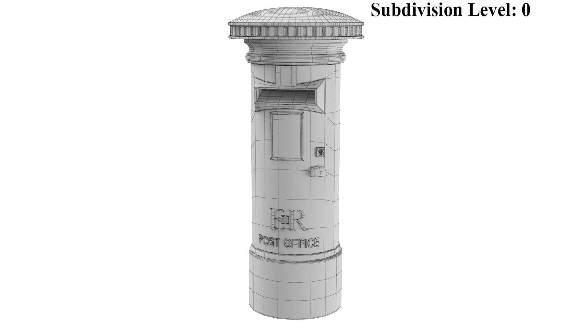 3D Real Pillar Box - TurboSquid 1581751