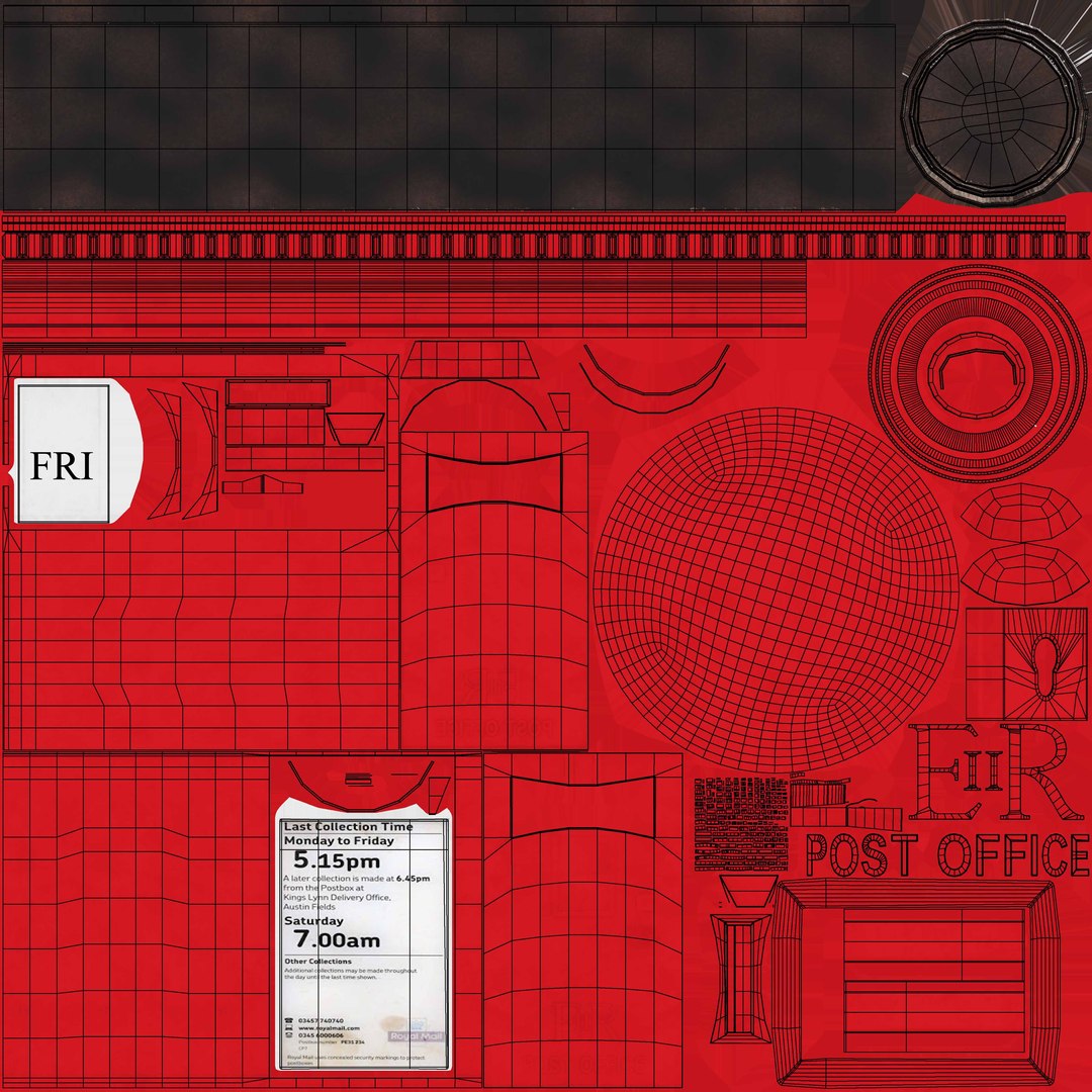 3D Real Pillar Box - TurboSquid 1581751