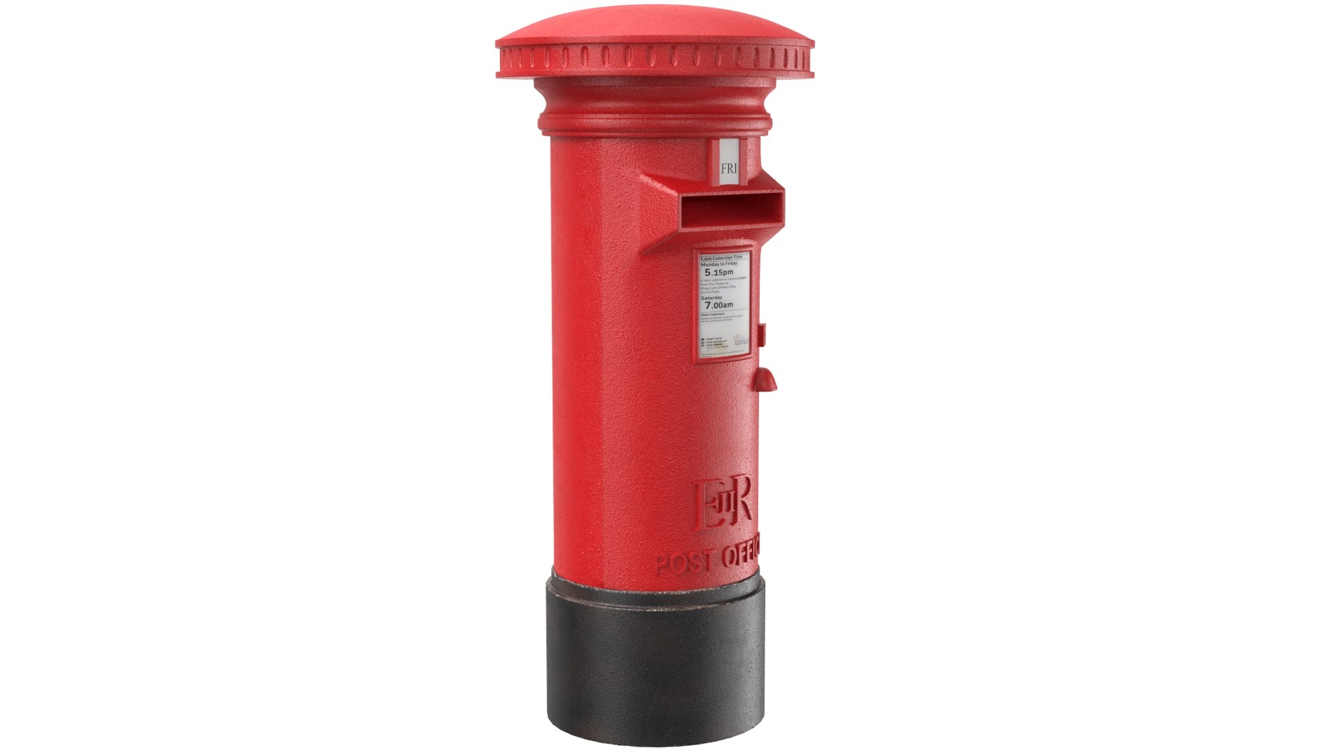 3D Real Pillar Box - TurboSquid 1581751