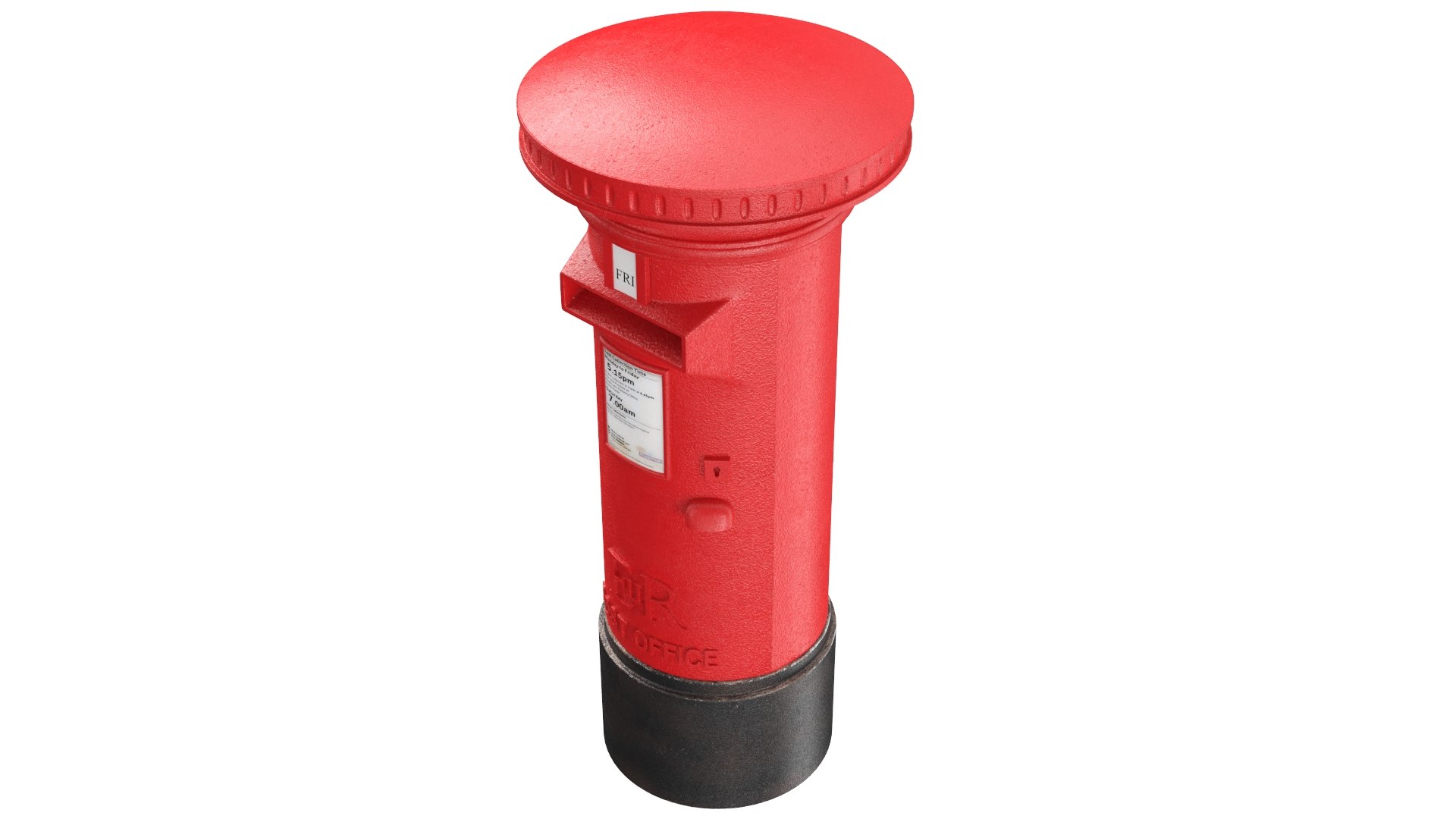 3D Real Pillar Box - TurboSquid 1581751