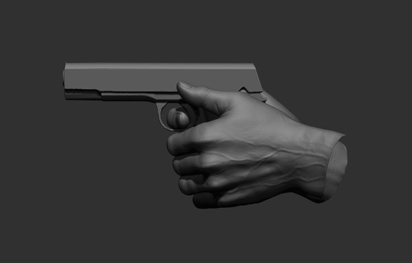 3D Shooting male hand poses - TurboSquid 1815490
