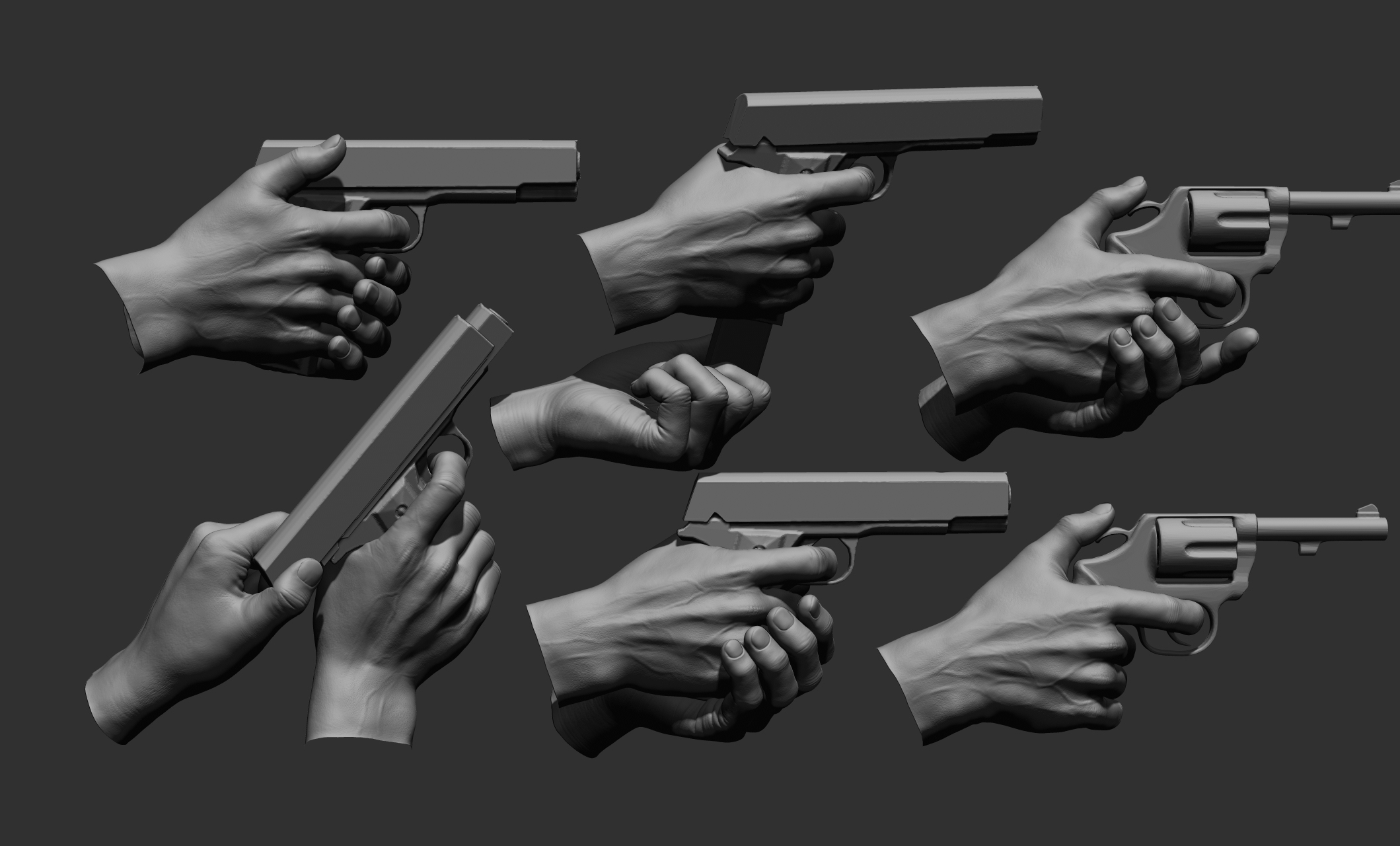 3D Shooting male hand poses - TurboSquid 1815490