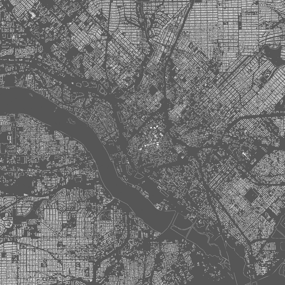 3d Model Dallas Cityscape