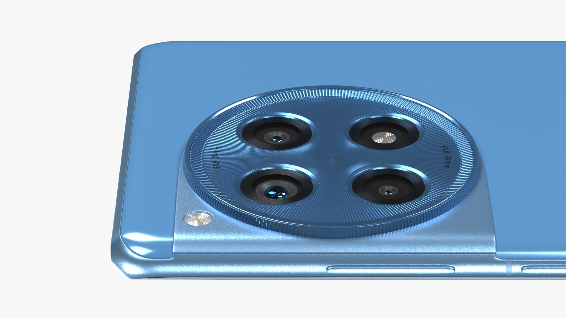 OnePlus 12R Blue 3D Model - TurboSquid 2191906