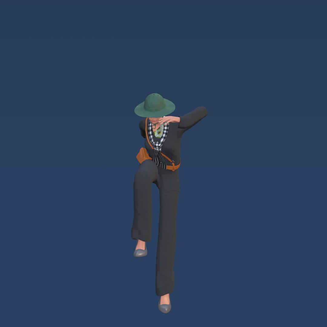 Vietnamese Female Guerilla Game Ready 3D Model - TurboSquid 2249761