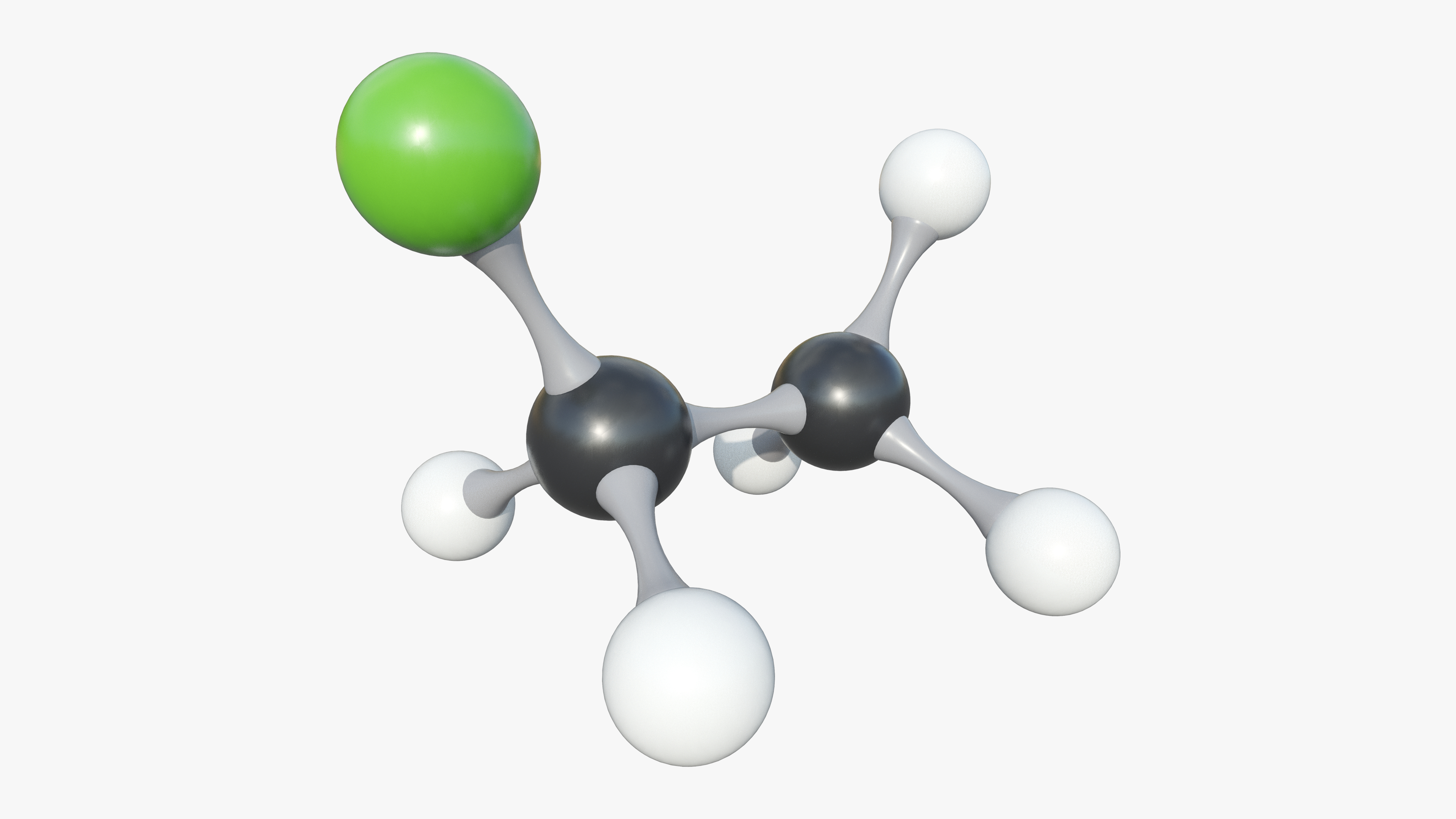 modelo 3d Chloroethane With PBR 4K 8K - TurboSquid 1943099