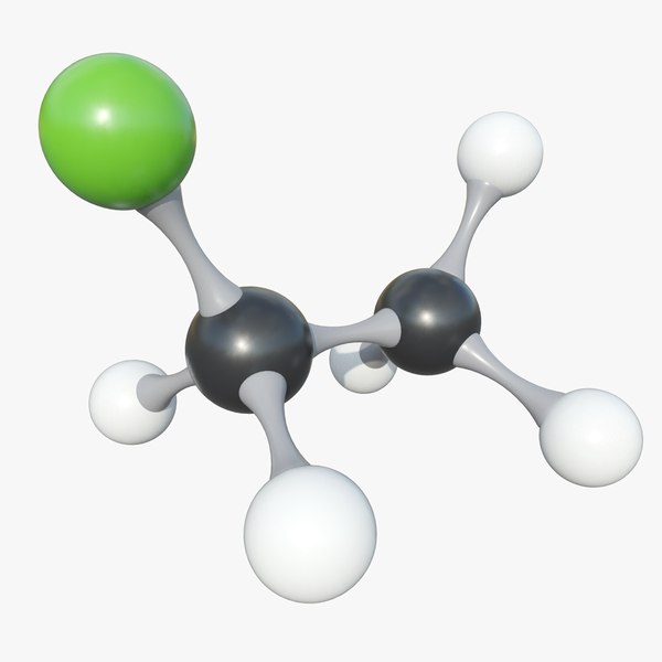 Chloroethane With PBR 4K 8K 3D 모델 - TurboSquid 1943099