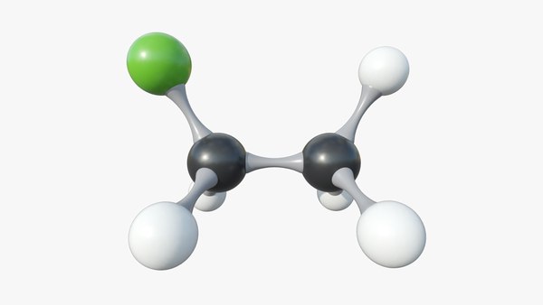 modelo 3d Chloroethane With PBR 4K 8K - TurboSquid 1943099
