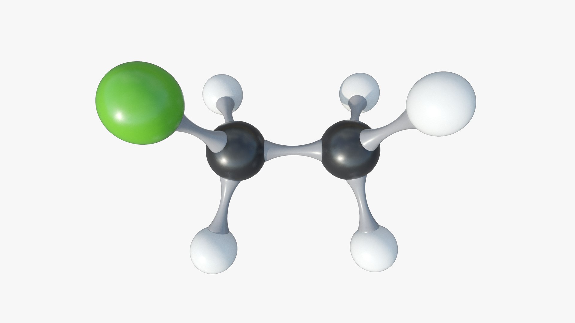 3D Chloroethane With PBR 4K 8K - TurboSquid 1943099